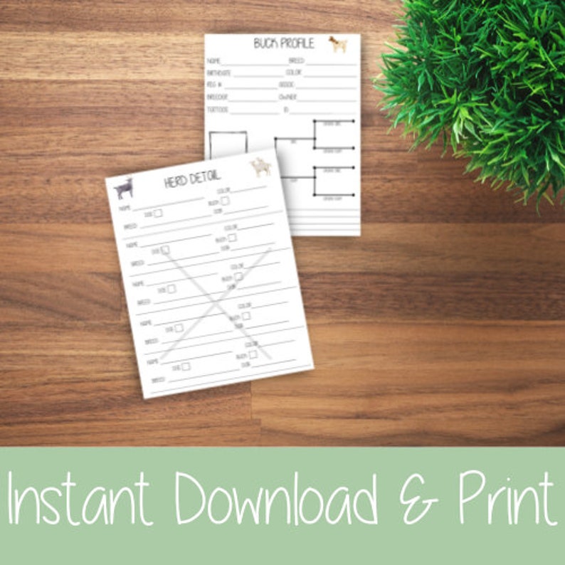 Goat Logbook Goat Planner Goat Goodnotes Goat Notability - Etsy