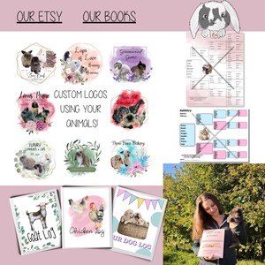 50 Page Rabbit Log Book, Rabbitry Log, Rabbitry Journal, Rabbit ...