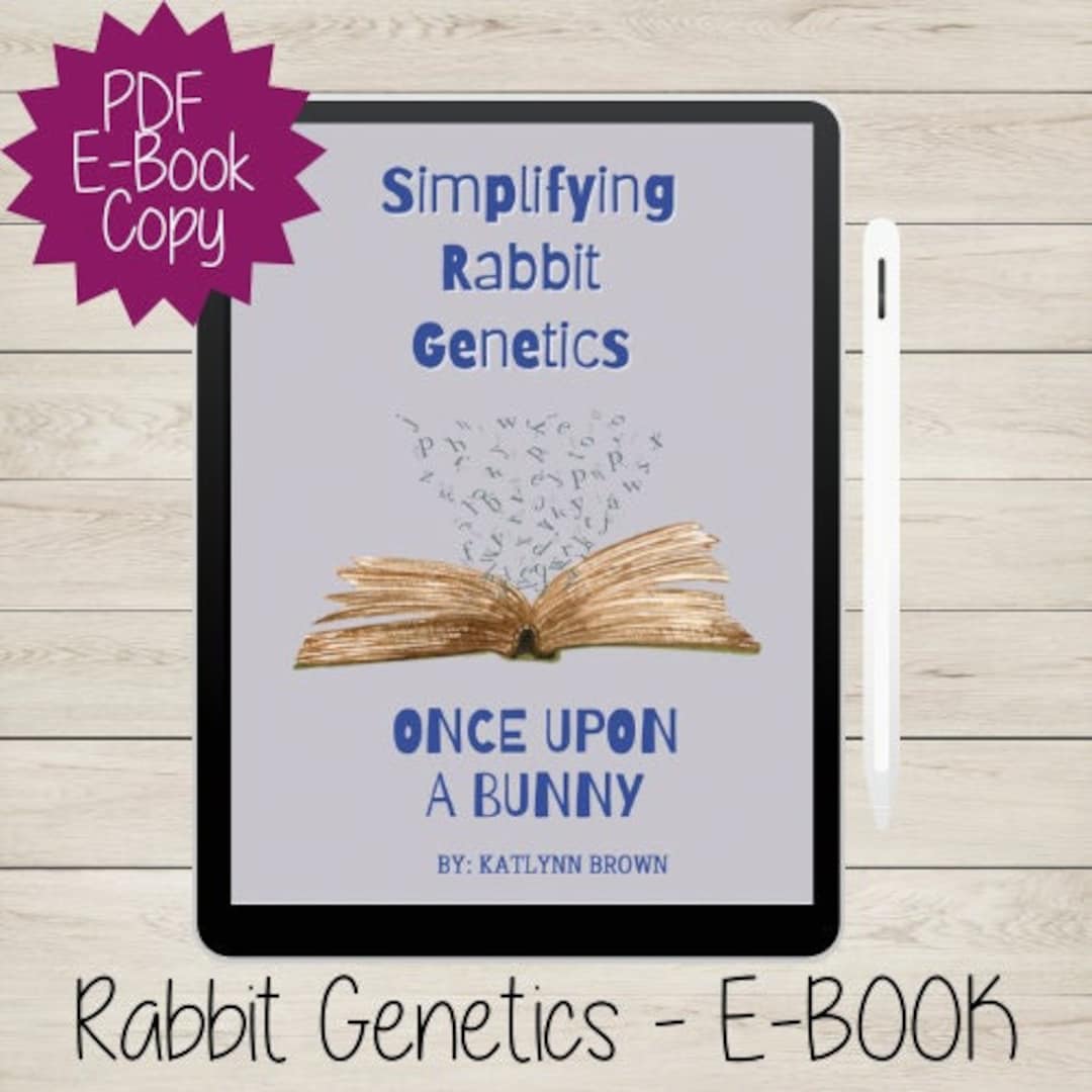 Rabbit E-book Rabbit Genetics ABC Rabbits Rabbit Colors Rabbit ...