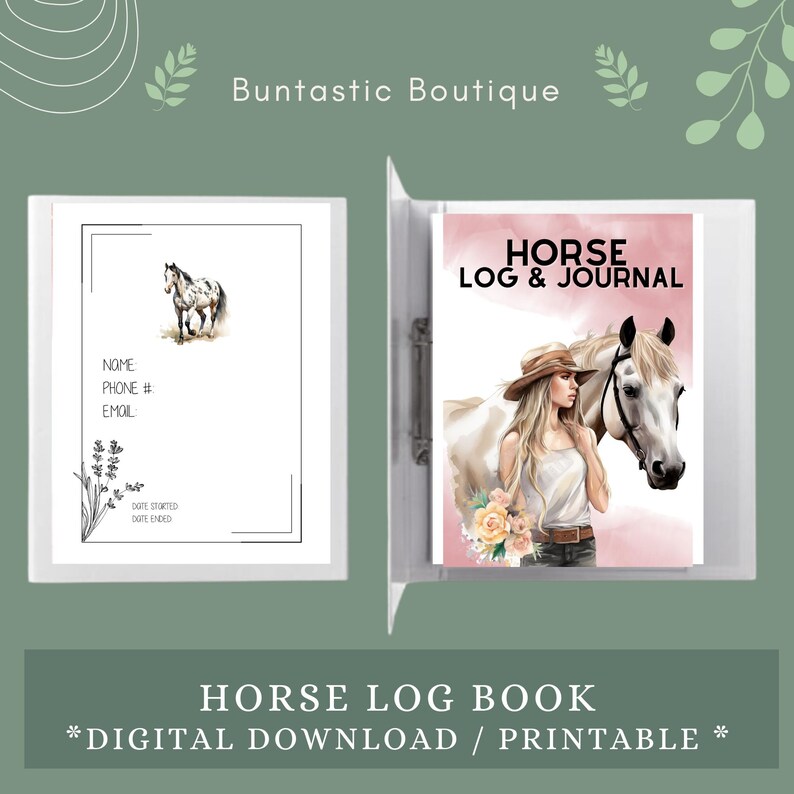 Horse Log Book: Equestrian Planner, Show Records, Breeding Tracker ...
