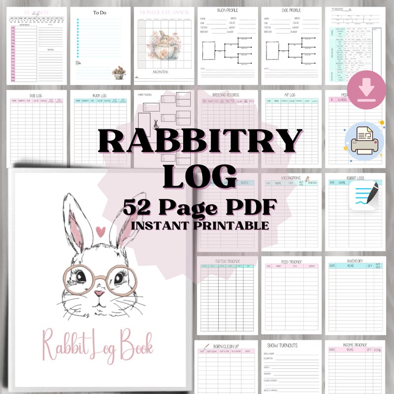 Pet Log Rabbit - Etsy