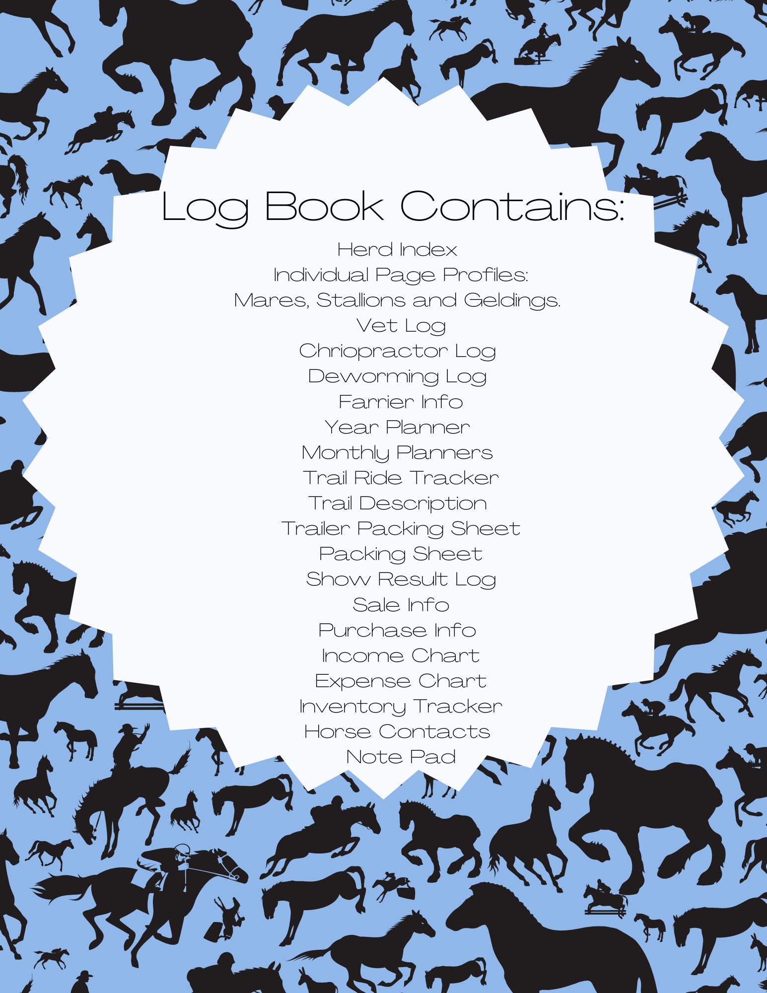 Horse Logbook Horsejournal Horse Keeper Horse Pony Farm - Etsy Canada