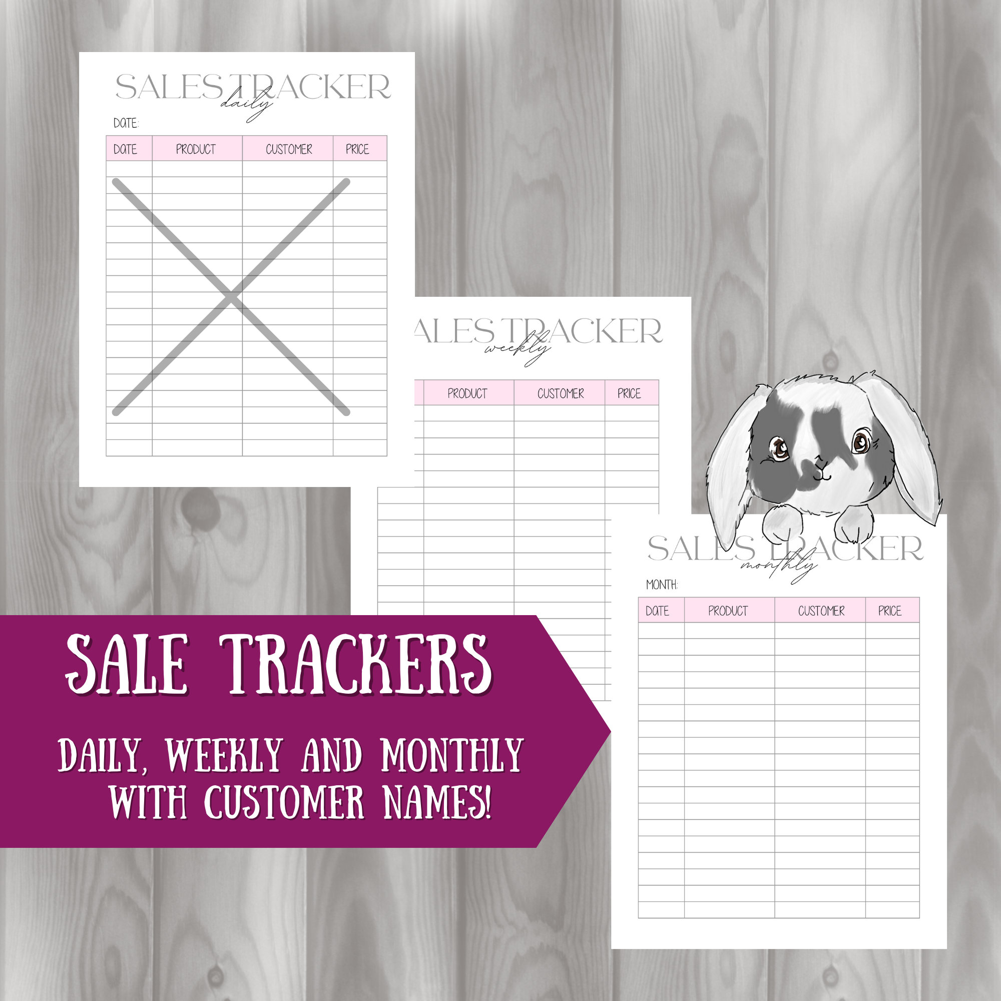 52 PG Rabbitry Log Book, Rabbitry Log, Rabbit Journal, Rabbitry Journal ...