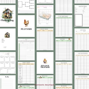 Chicken Log Book, Hatchery Log Book, Incubation Log, Incubation Tracker ...