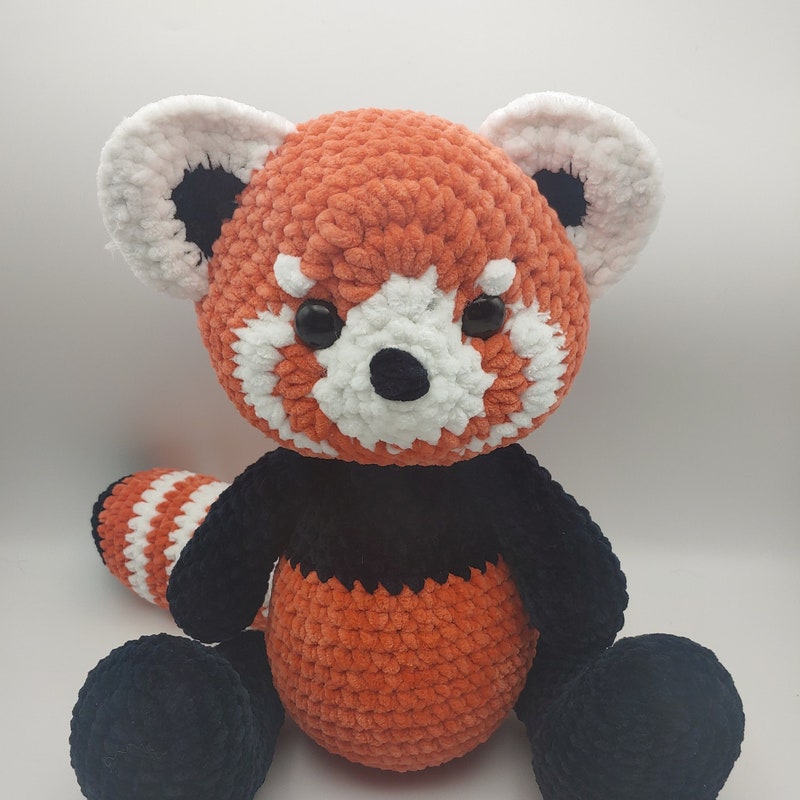 Crochet Red Panda - Etsy