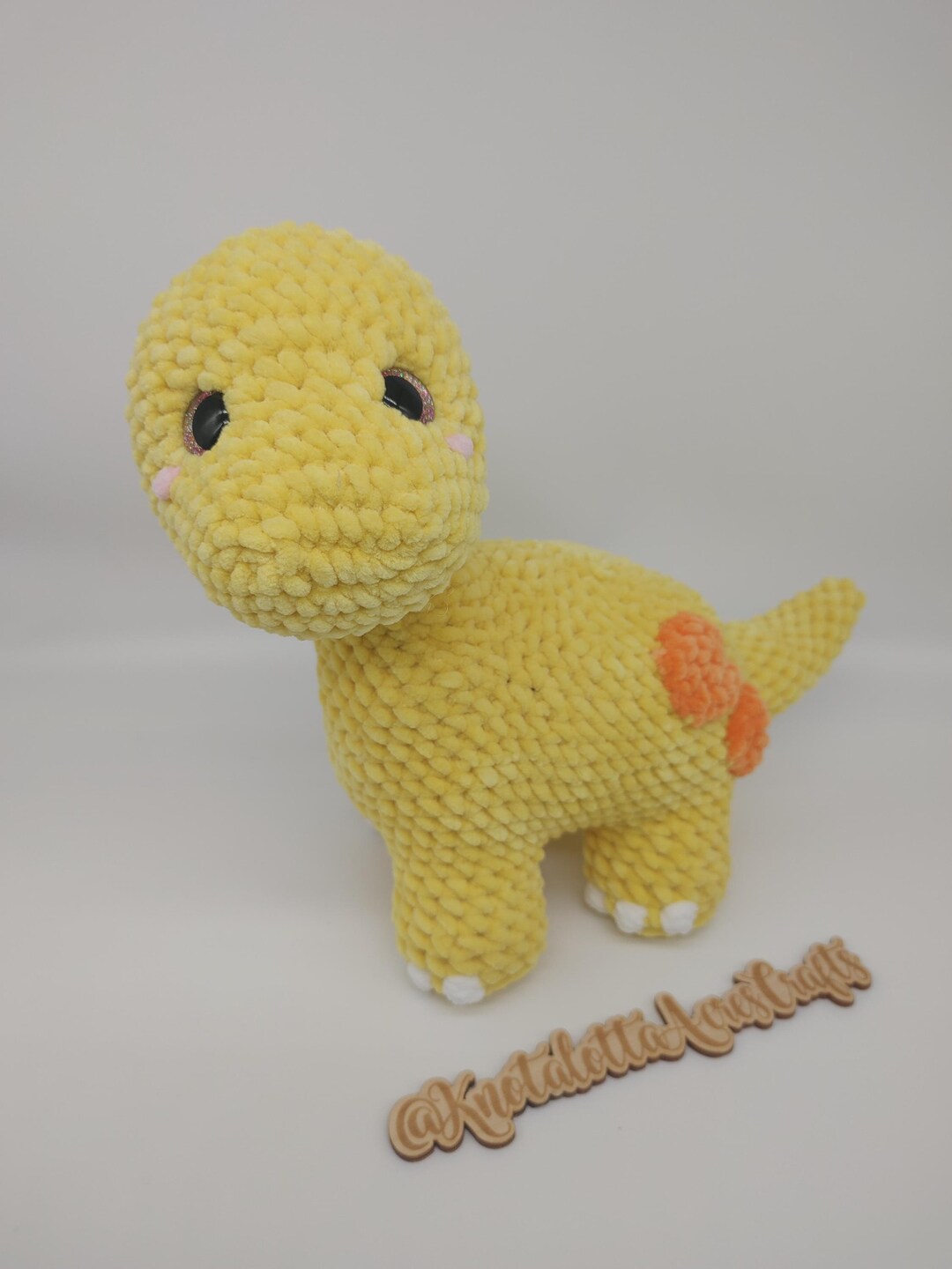 Brontosaurus, Crochet Brontosaurus, Crochet Bronto, Crochet Dino ...