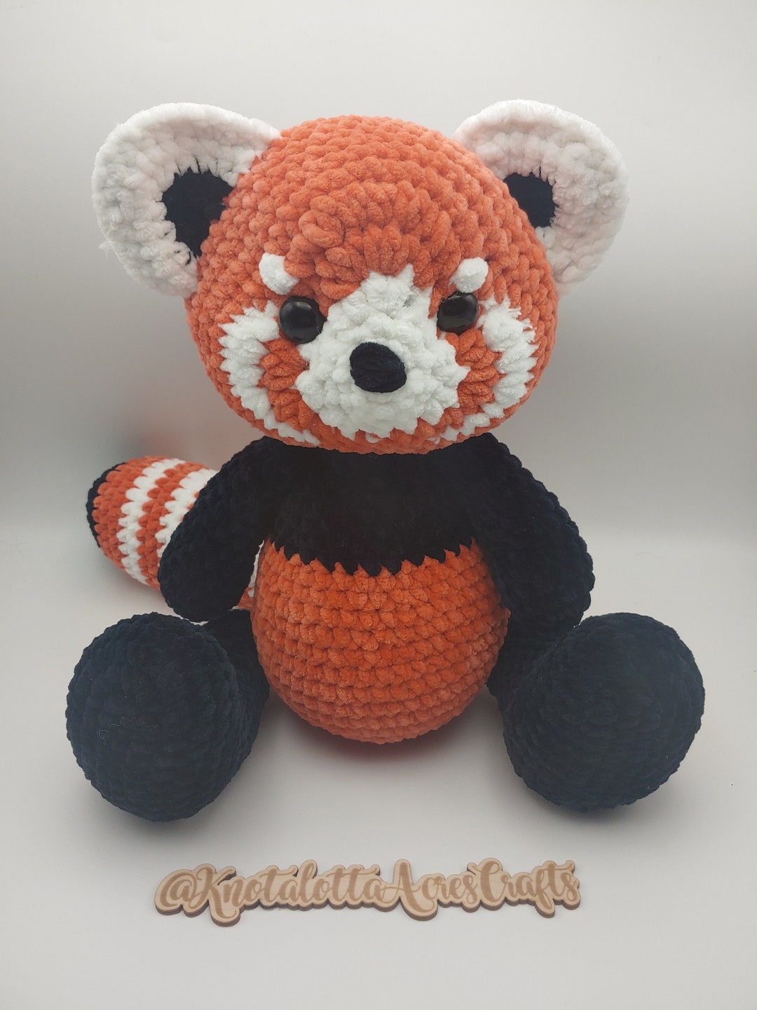 Red Panda Crochet Red Panda Red Panda Toy Red Panda Plush - Etsy UK