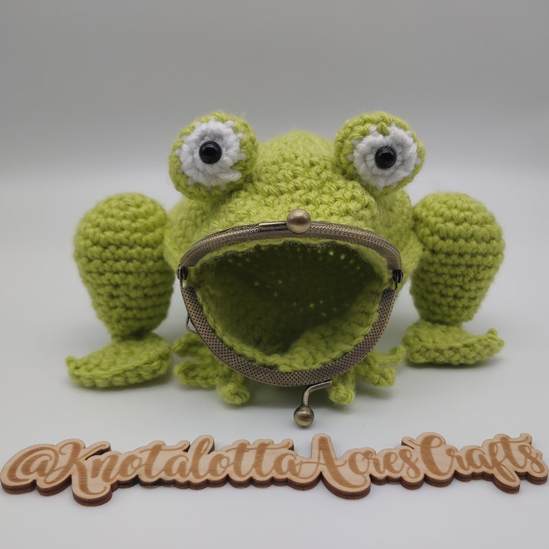 Frog Coin Purse - Etsy