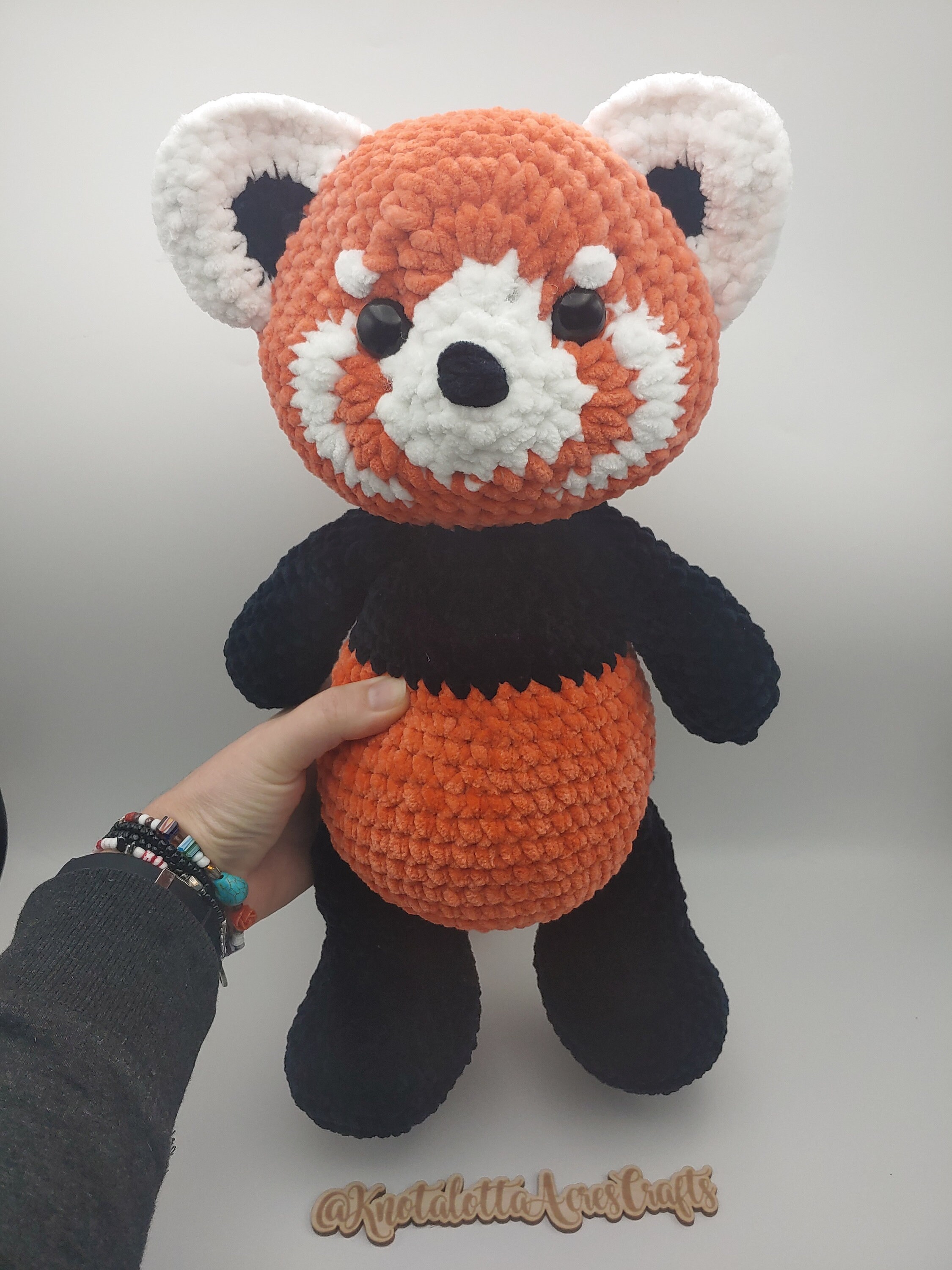 Red Panda-crochet Red Panda-red Panda Toy - Etsy Canada