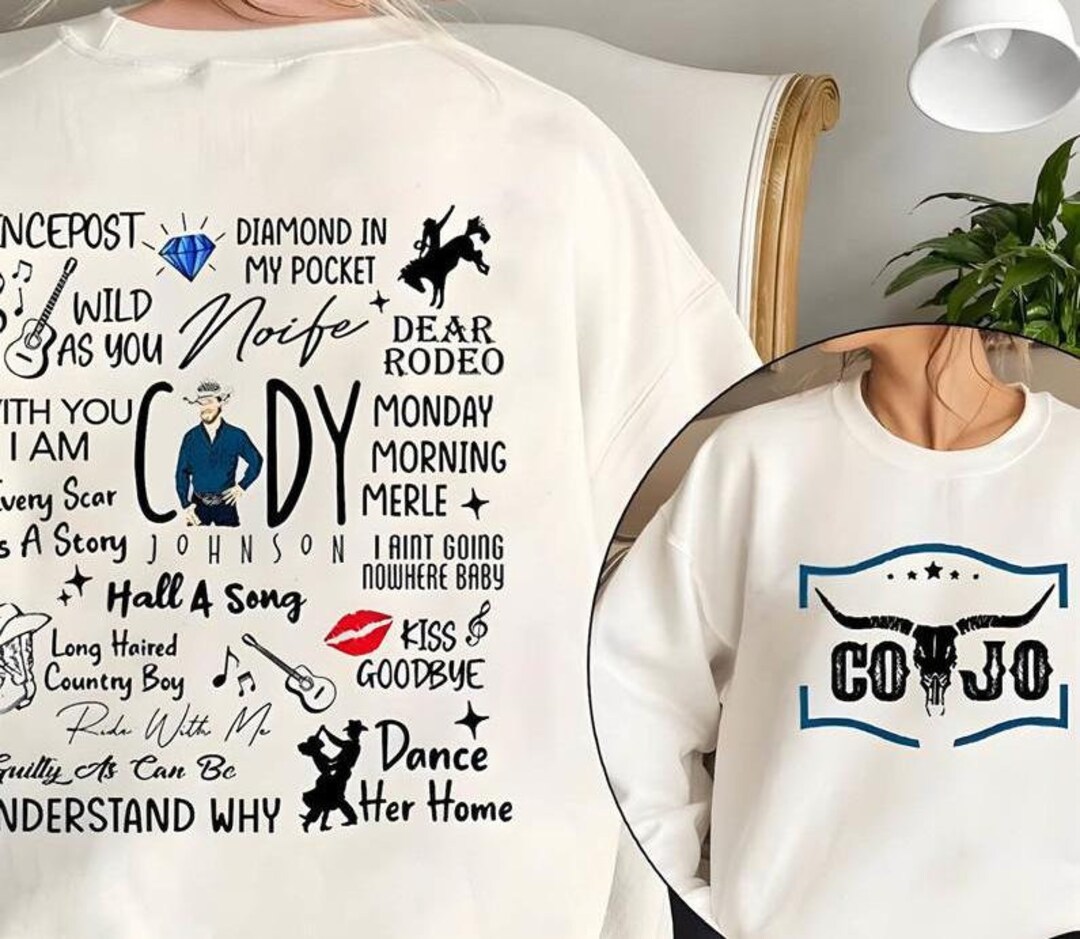 Vintage Cody Johnson Shirt, Cojo Country Music Shirt, the Leather Tour ...