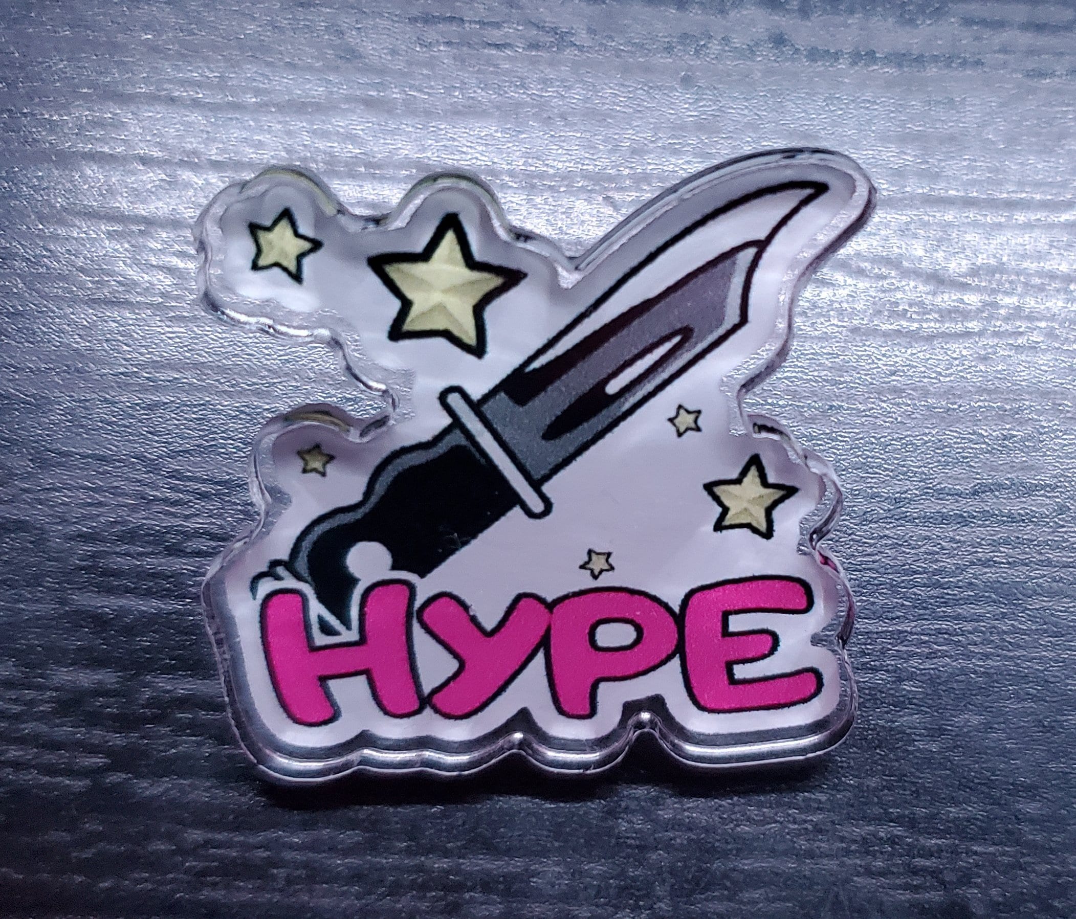 Knife Hype Pin - Etsy