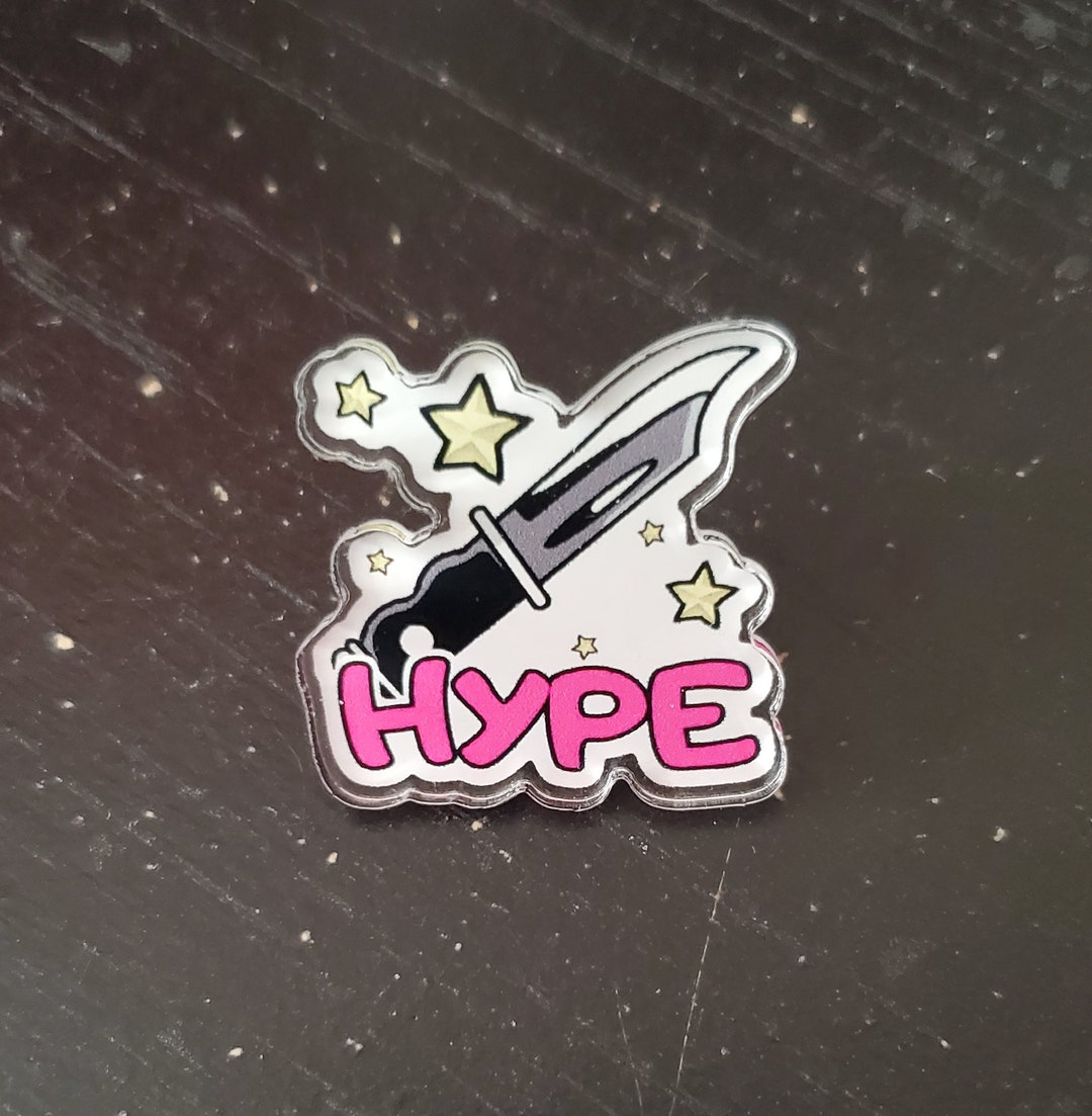 Knife Hype Pin - Etsy
