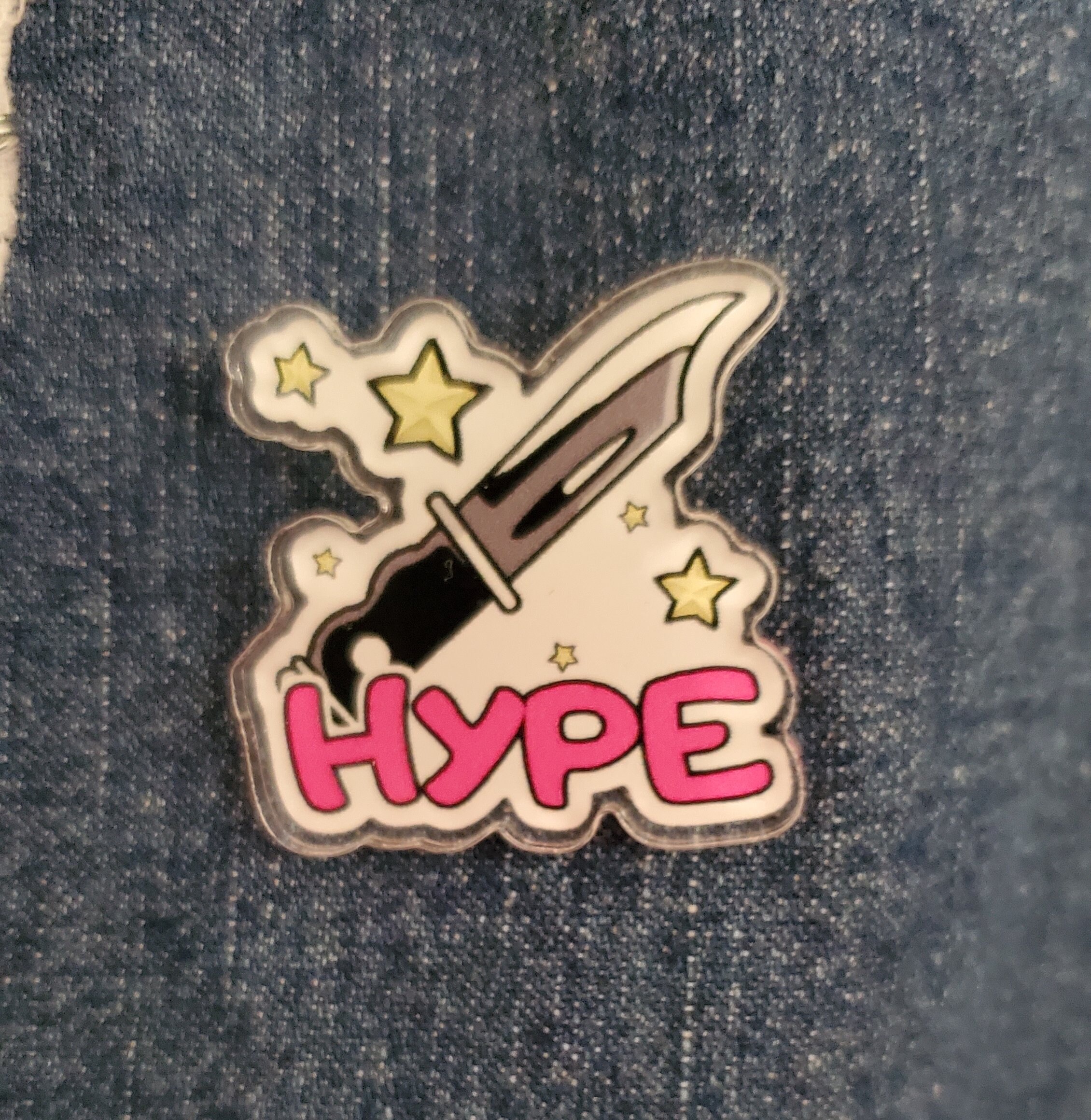 Knife Hype Pin - Etsy