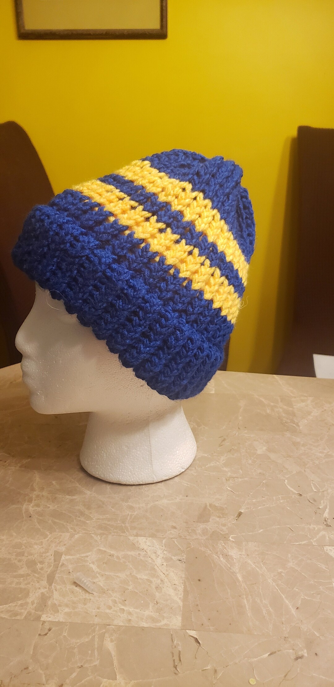 Adult Sized Michigan Wolverines Skull Cap - Etsy