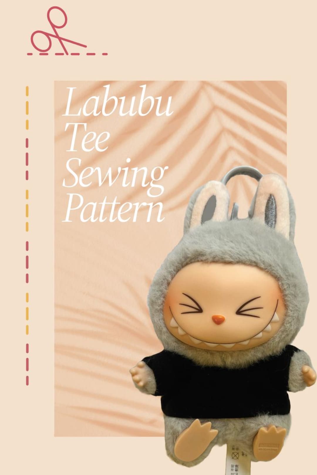 Labubu Outfit Sewing Pattern DIY Tee Shirt Clothes for Doll / Toy With Sewing Video - Etsy UK