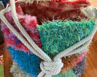 Fuzzy Tote Bag - Etsy