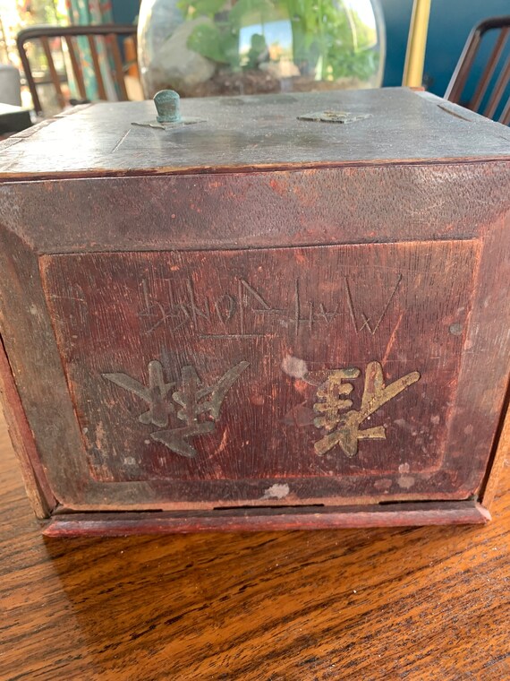 Antique Bone/bamboo Mahjong Set | Etsy