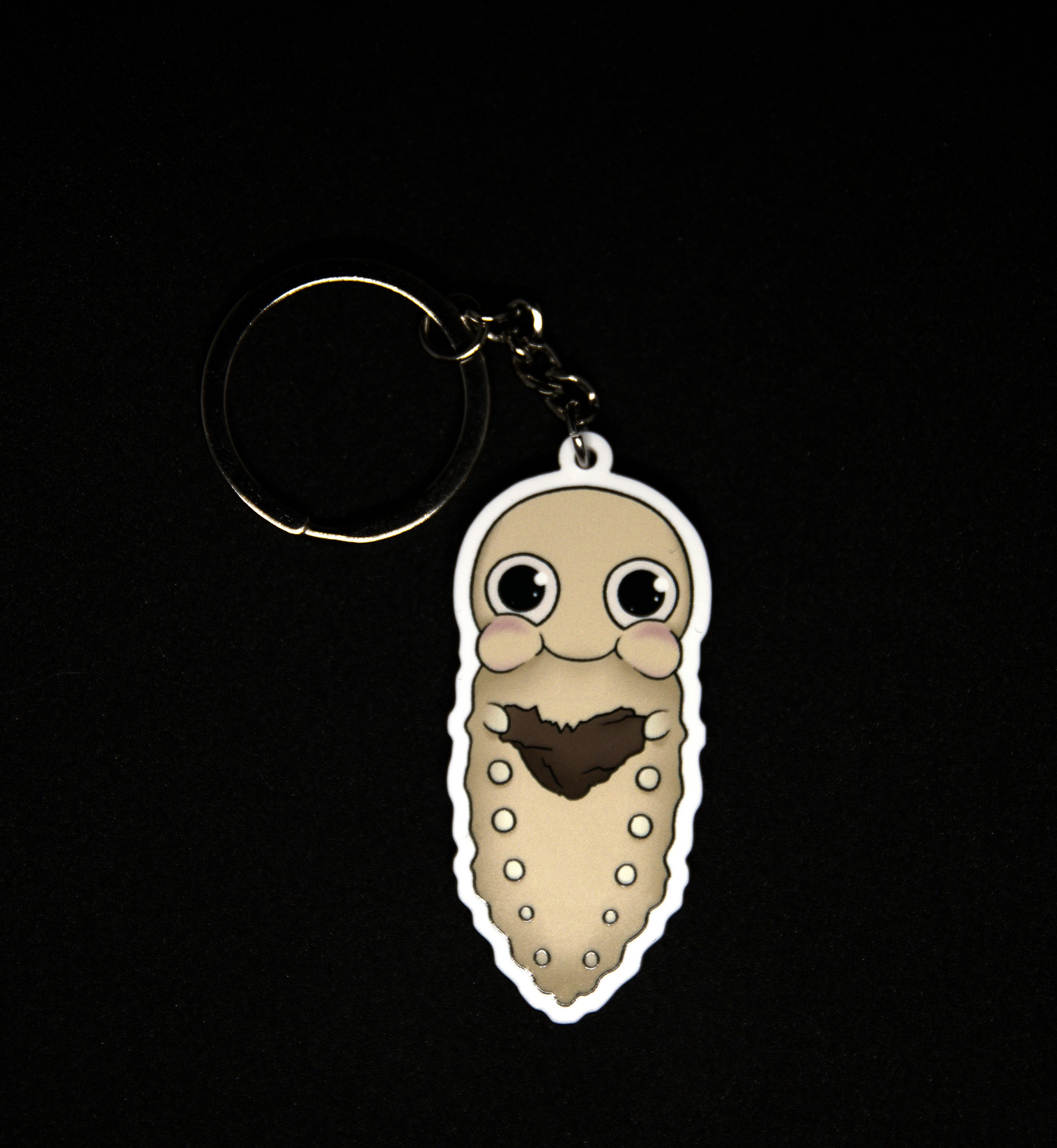 Monster Keychain Accessory Keyring Original Art Bugs Maggot - Etsy ...