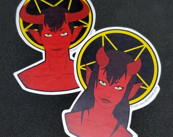 Female Demon Art - Etsy