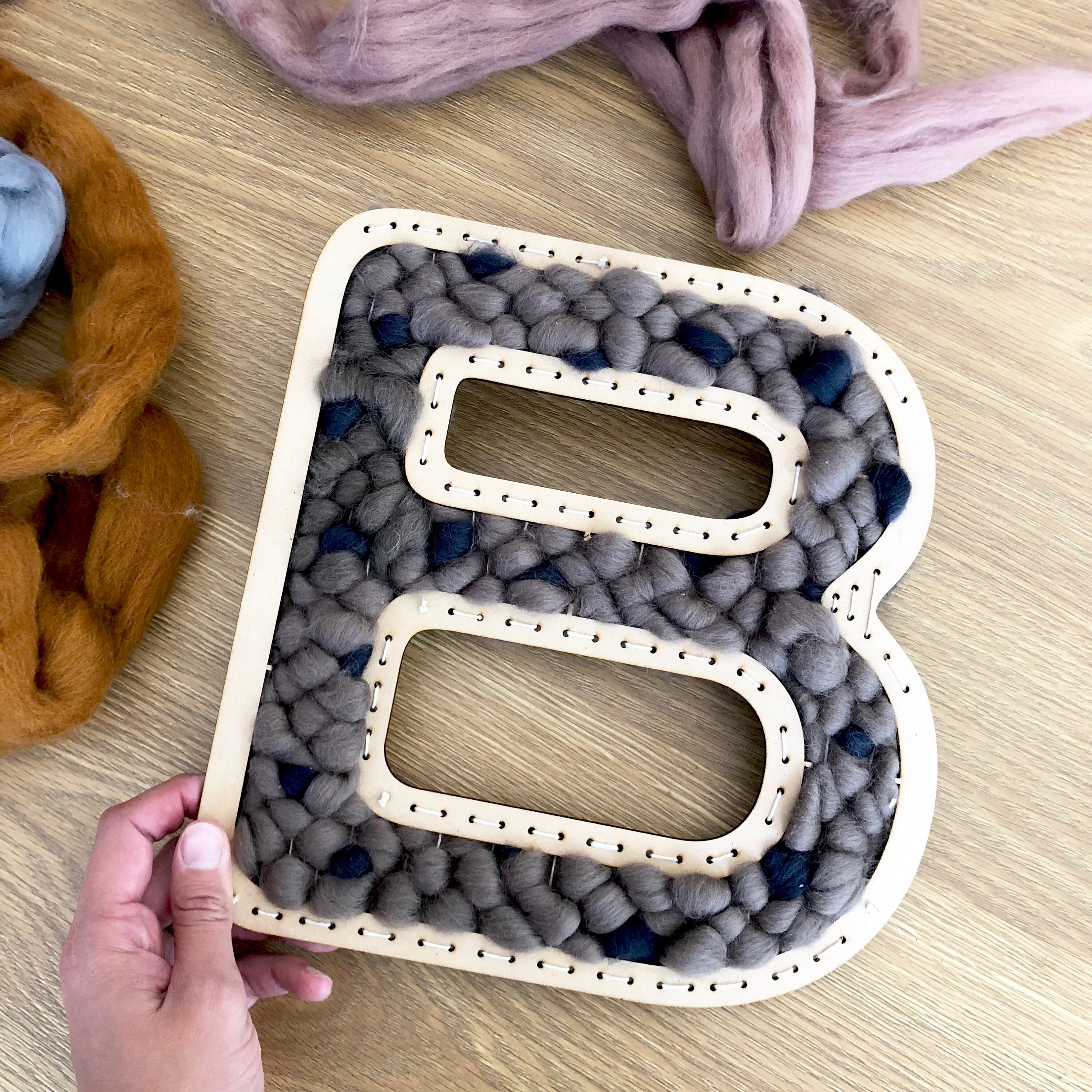 Letter Loom Weaving Kit Alphabet | Etsy