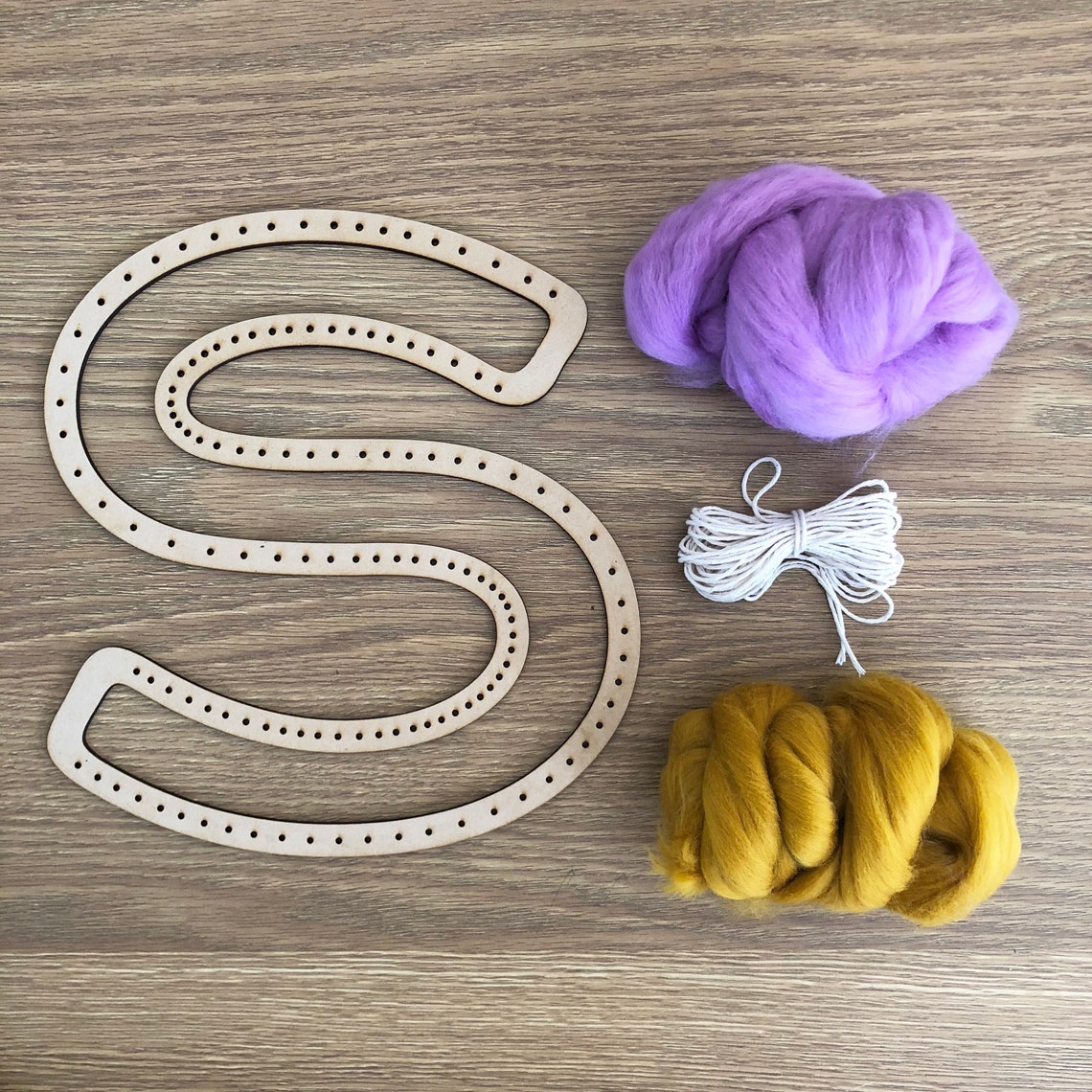 Letter Loom Weaving Kit Alphabet | Etsy