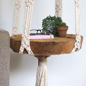 Macrame Pattern Hanging Table || Beginner - Intermediate || DIY Macrame, Manual, Step by Step ...