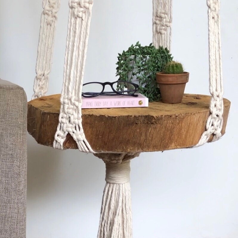Macrame Pattern Hanging Table Beginner Intermediate - Etsy