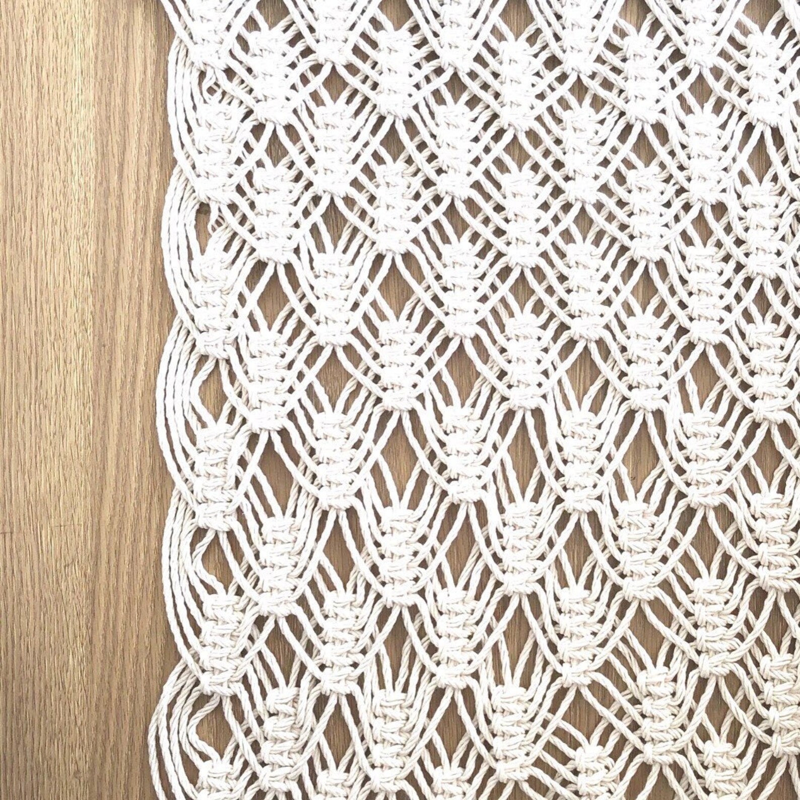 Macrame Pattern table Runner DIY Macrame - Etsy