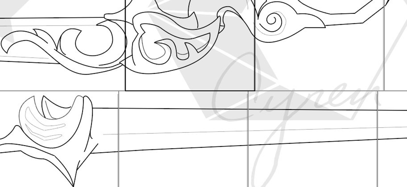 League of Legends Gwen Scissor & Needle Prop Blueprints - Etsy