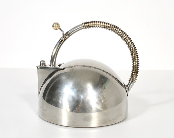 Vintage Walter Gropius for Balzano Globo Kettle Italian Tea Pot Accent ...