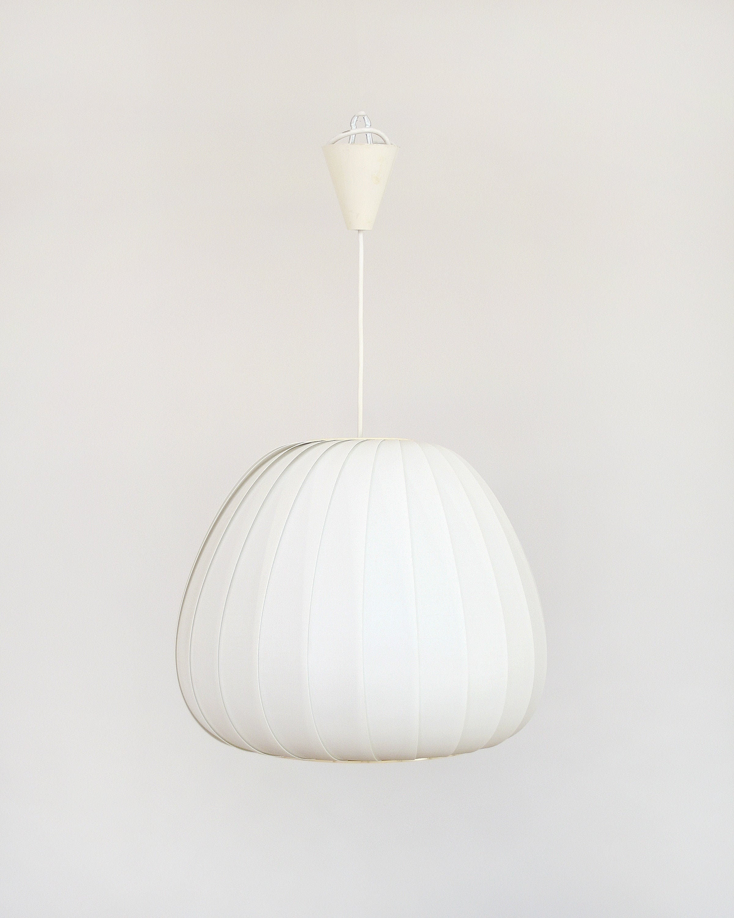 Vintage Svend Holm Sørensen Fan Accordion Egg Shell White Moon | Etsy