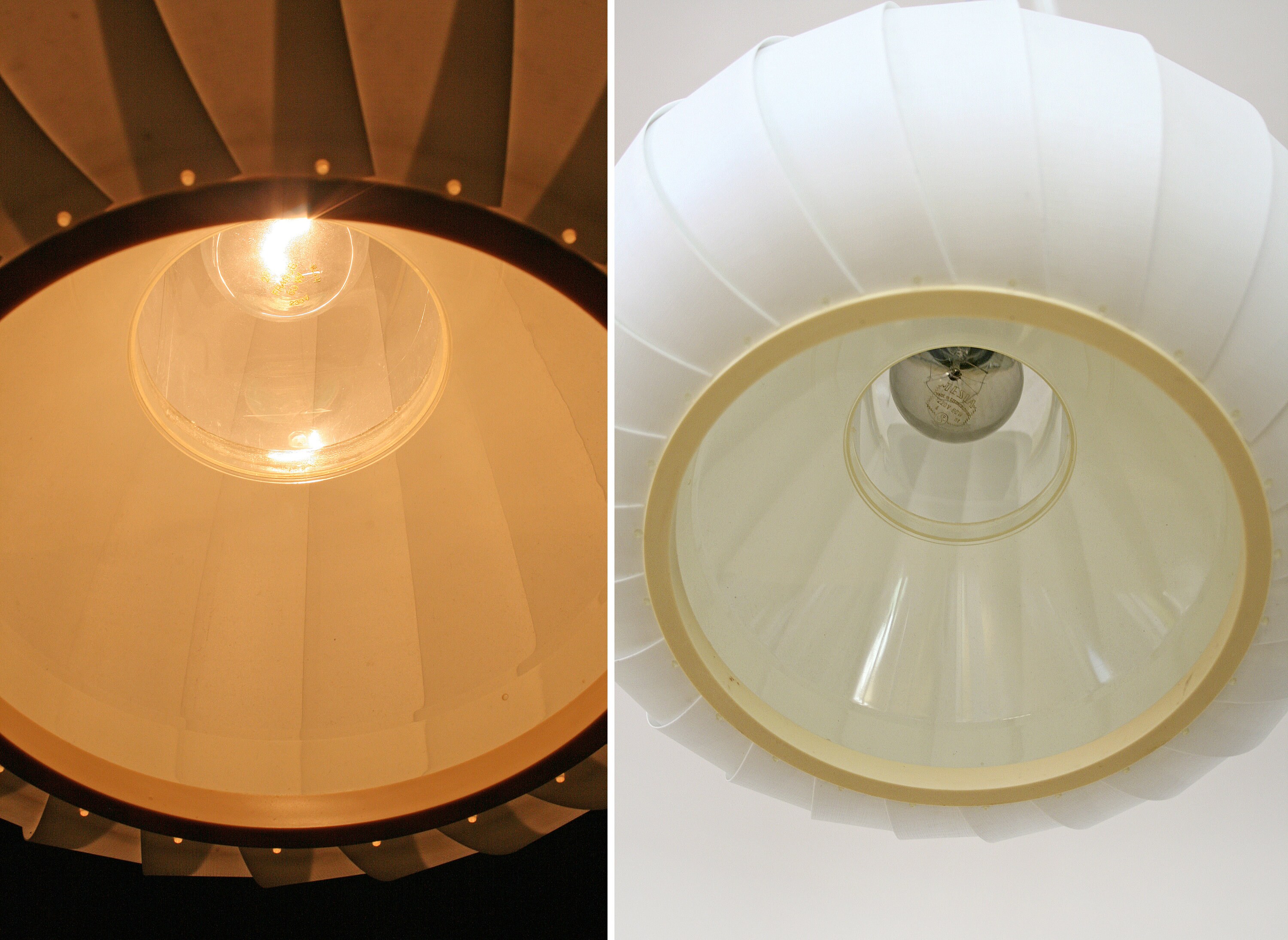 Vintage Svend Holm Sørensen Fan Accordion Egg Shell White Moon | Etsy