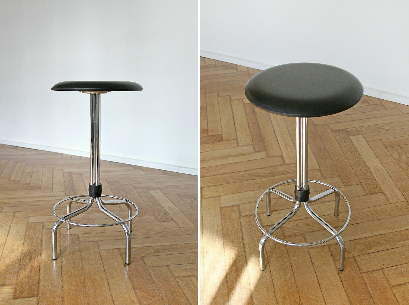 Tall Vintage Octopus Circular Chrome Industrial Bauhaus Black - Etsy