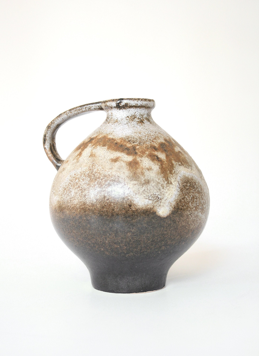 Vintage Ruscha Keramik Kurt Tschörner Fat Lava Ceramic Pitcher Vase ...