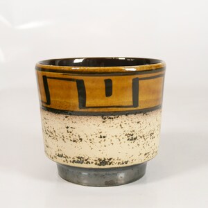 Vintage Dümler & Breiden Painterly Brown Beige Abstract Fat Lava ...