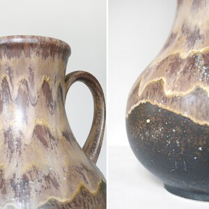 XL Vintage Dümler & Breiden Melting Ceramic Fat Lava Pitcher Floor Vase ...