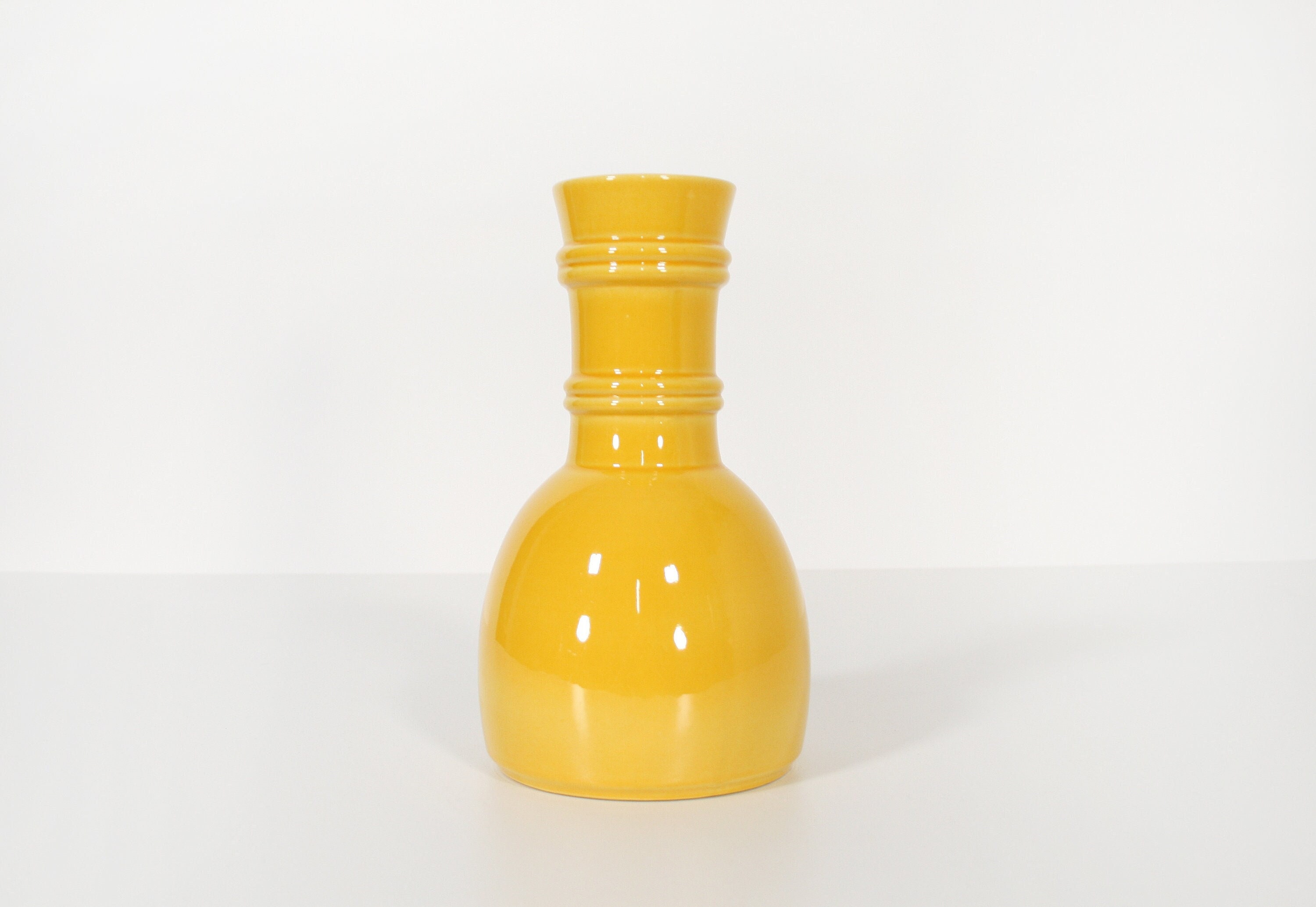 Vintage Vibrant Yellow Steuler Keramik Postmodern Ceramic Vase - Etsy