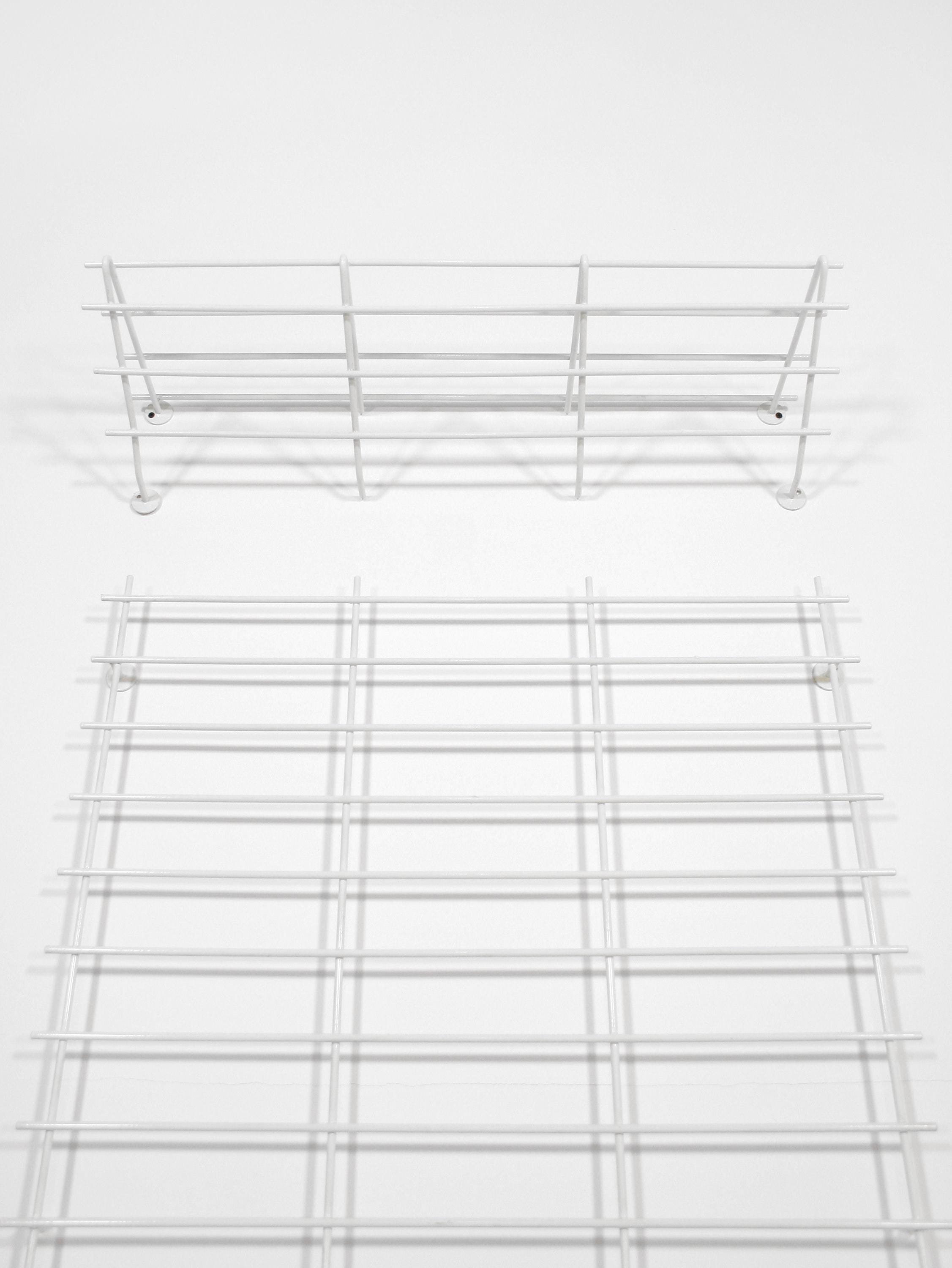 Vintage Friso Kramer Spectrum Dutch Minimalist White Deurne Wire Wall ...