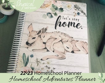 2022 2023 Homeschool Planner | Etsy