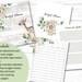 PRINTABLE Budget Planner, Undated Finance Planning Pages With Baby Deer ...
