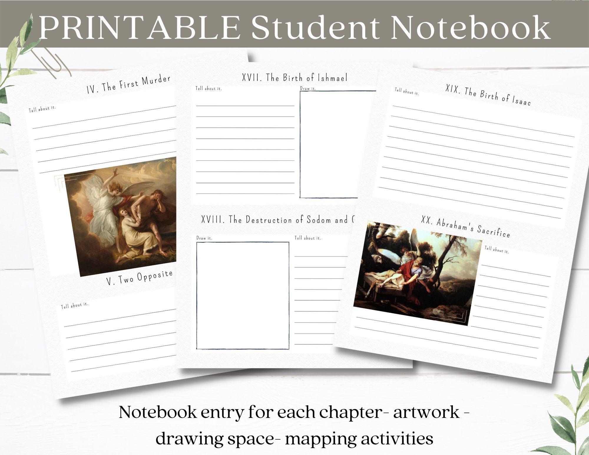 The Story of the Ancient World PRINTABLE Student Notebook for - Etsy