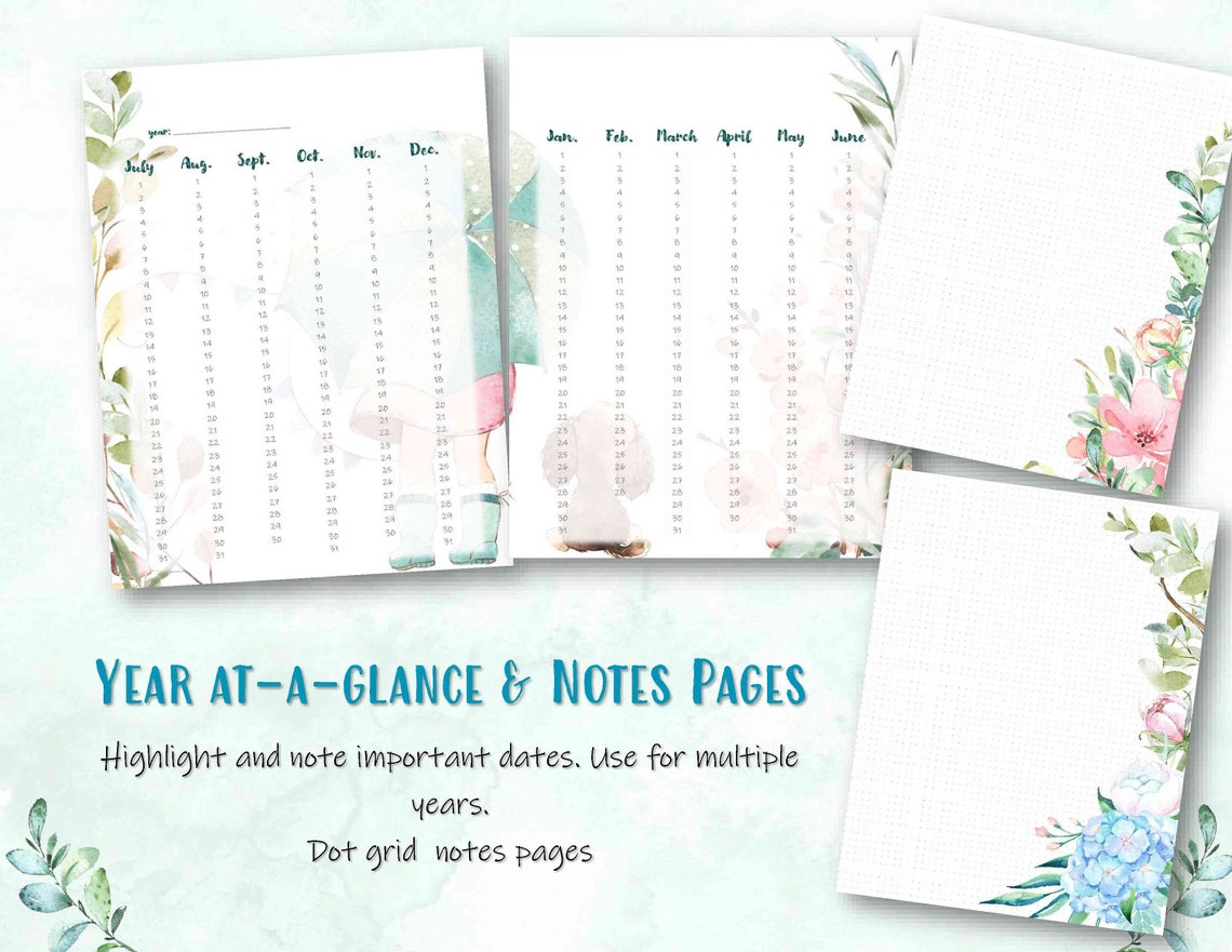 Printable Undated Homeschool Adventures Planner Blank Monthly - Etsy