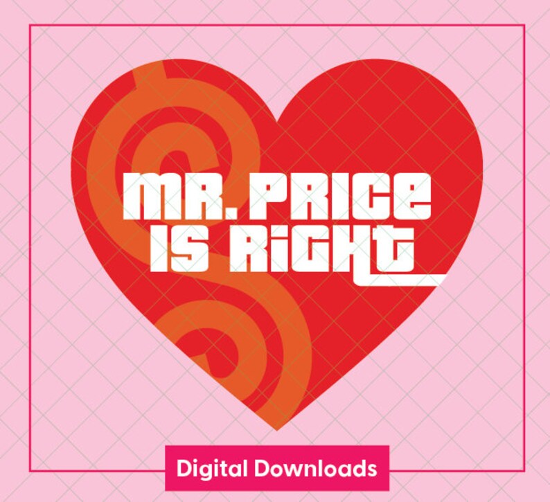 Mr. and Mrs. Price is Right - Two Designs - Digital Downloads - PNG ...