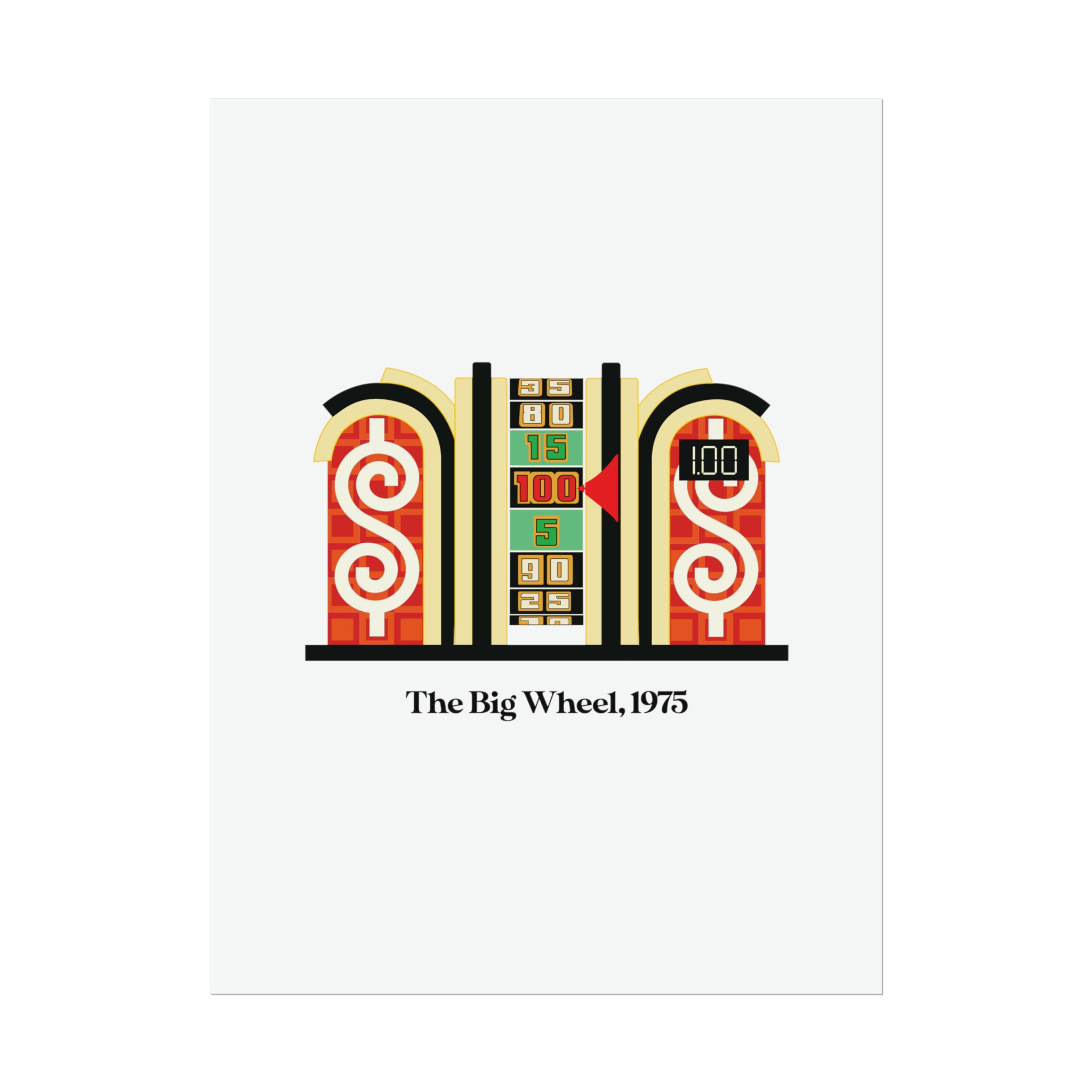 Price is Right Print / Showcase Showdown / the Big Wheel - Etsy