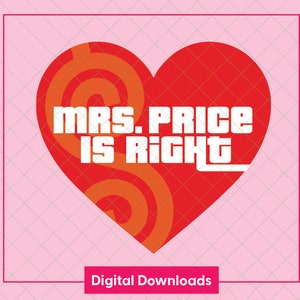Mr. and Mrs. Price is Right - Two Designs - Digital Downloads - PNG ...
