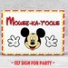 Mickey Mouse Mousekatools Clubhouse Birthday Party Ideas | Etsy