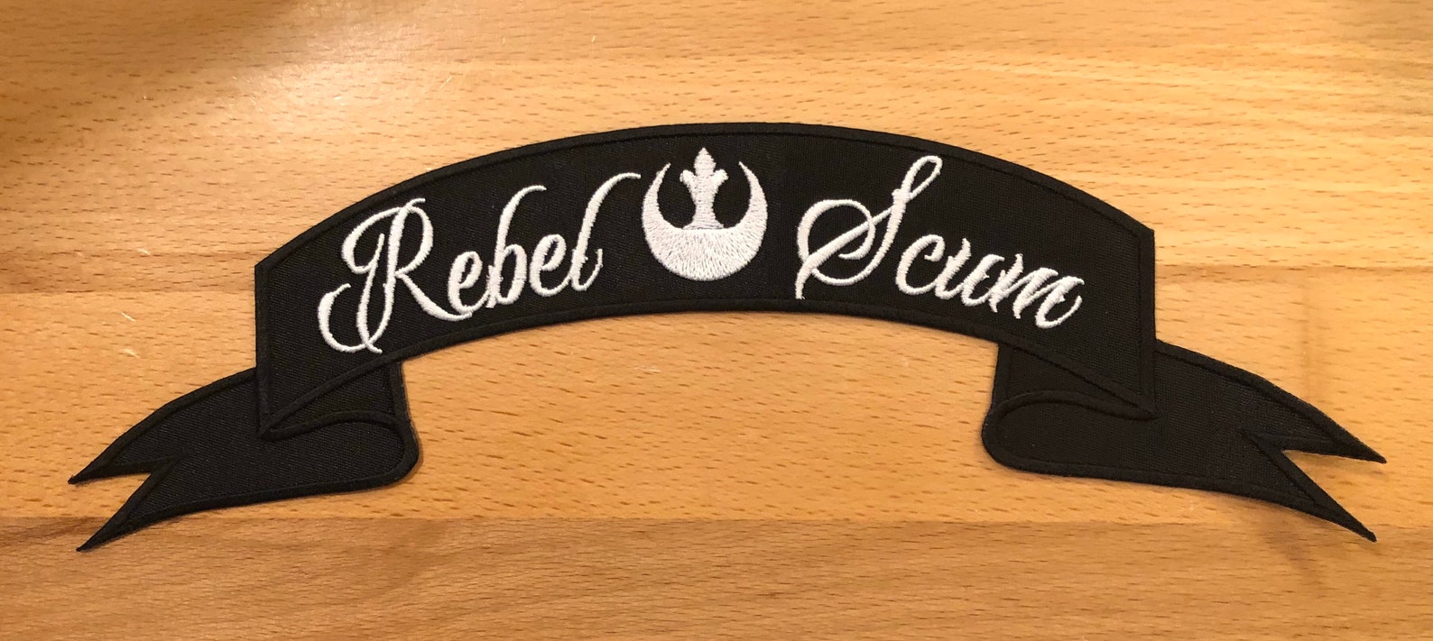 STAR WARS Rebel Scum Banner/rocker Iron or Sew On | Etsy