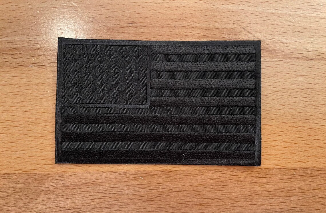 US MADE American Flag Embroidered Patch Multiple Sizes - Etsy