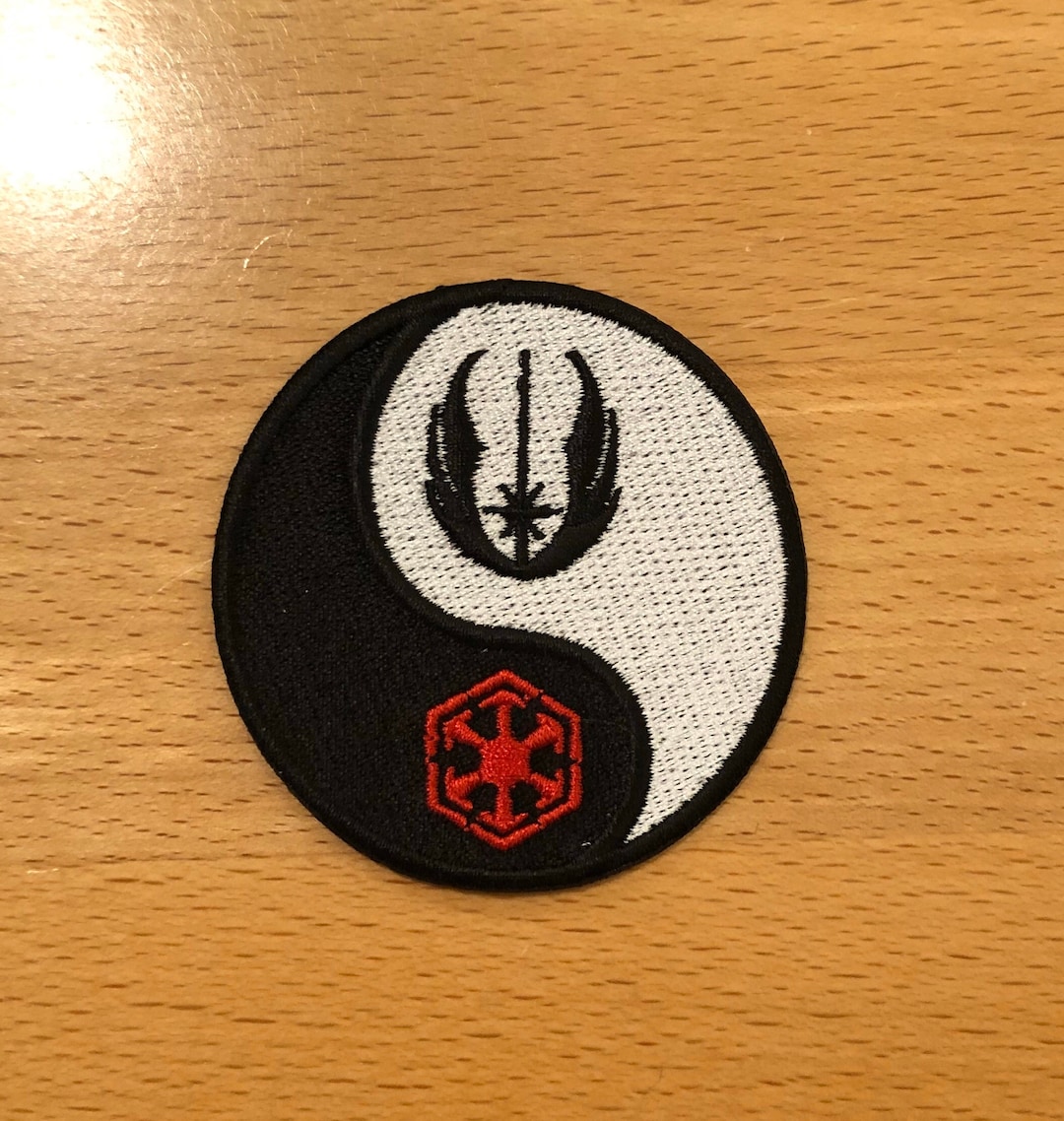 Yin Yang Star Wars Sith / Jedi Order Patch - Etsy
