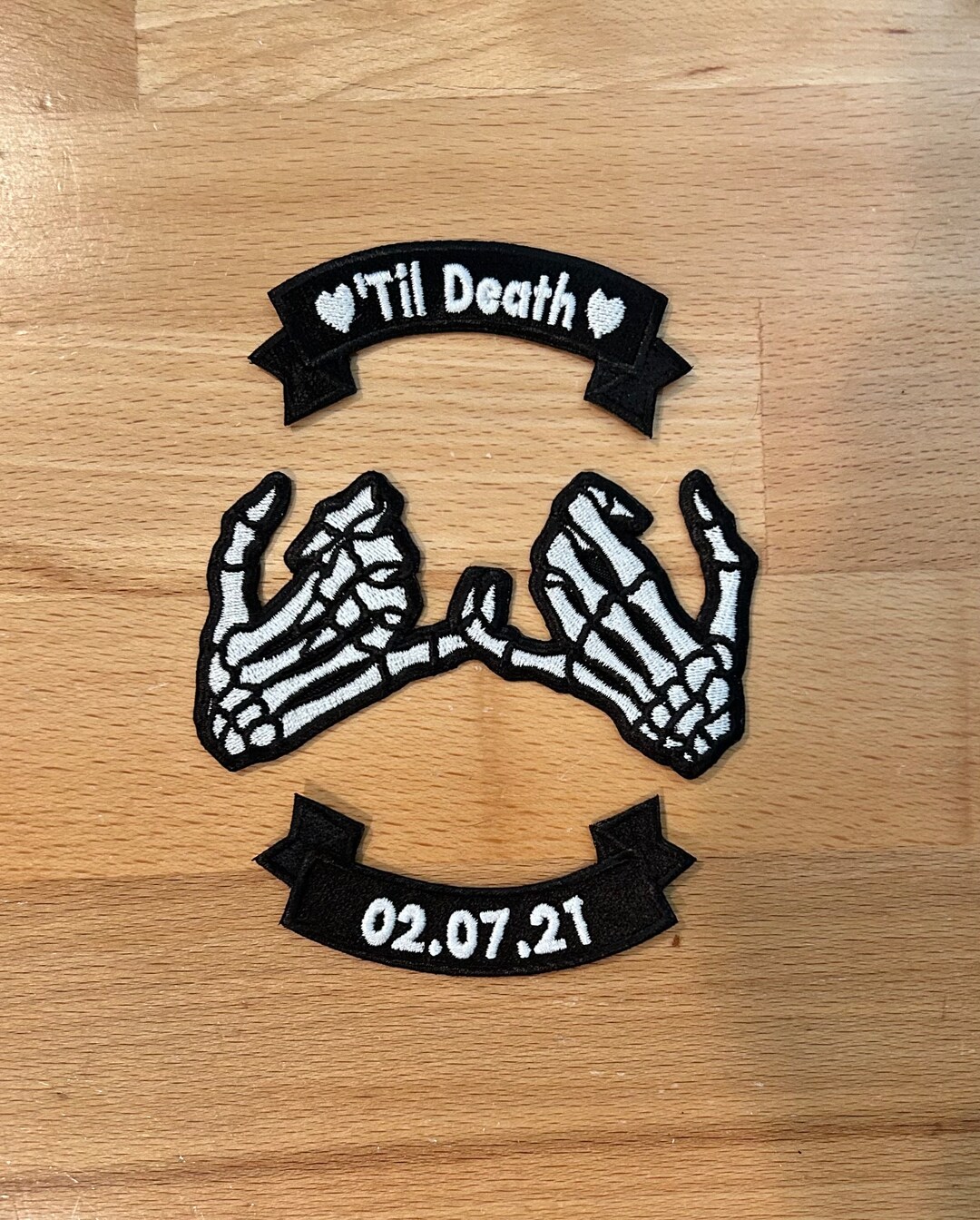 Mini Pinky Promise 'til Death Rocker Set 4" - Etsy